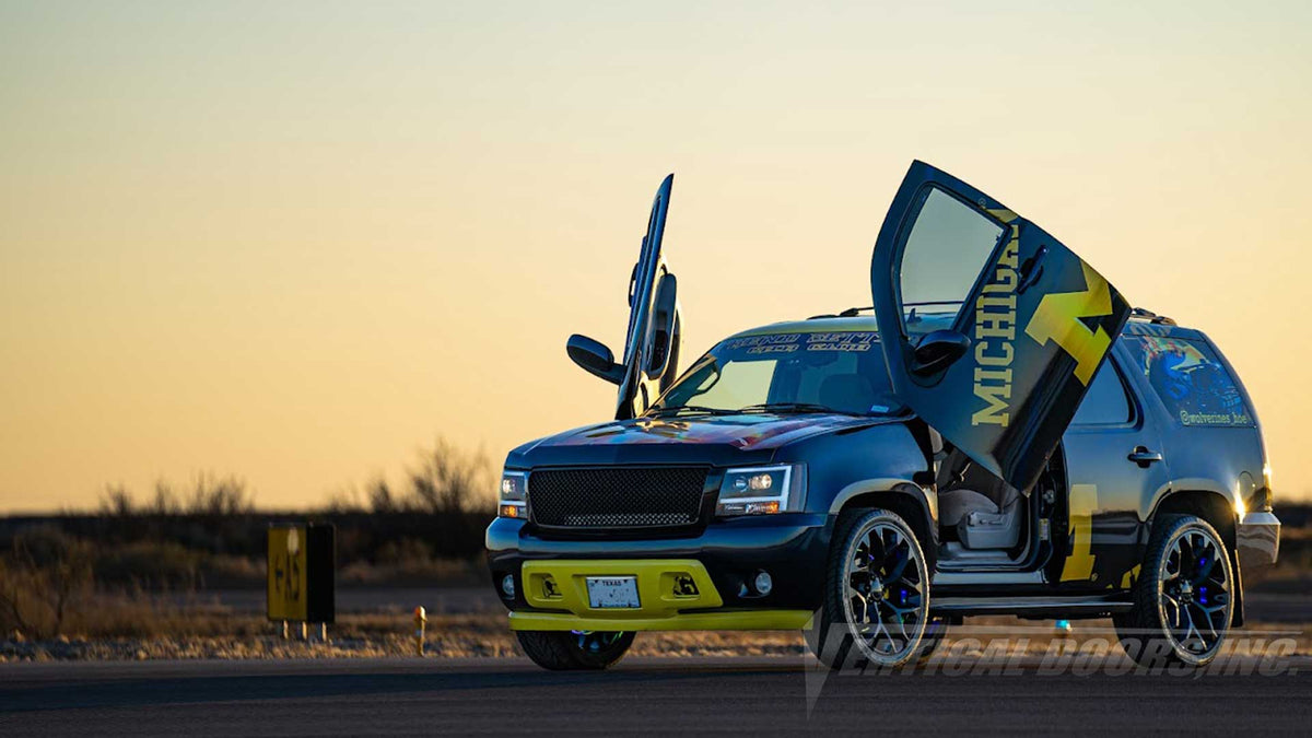 Chevrolet Tahoe 2007-2014 from Texas featuring Vertical Lambo Door Con ...