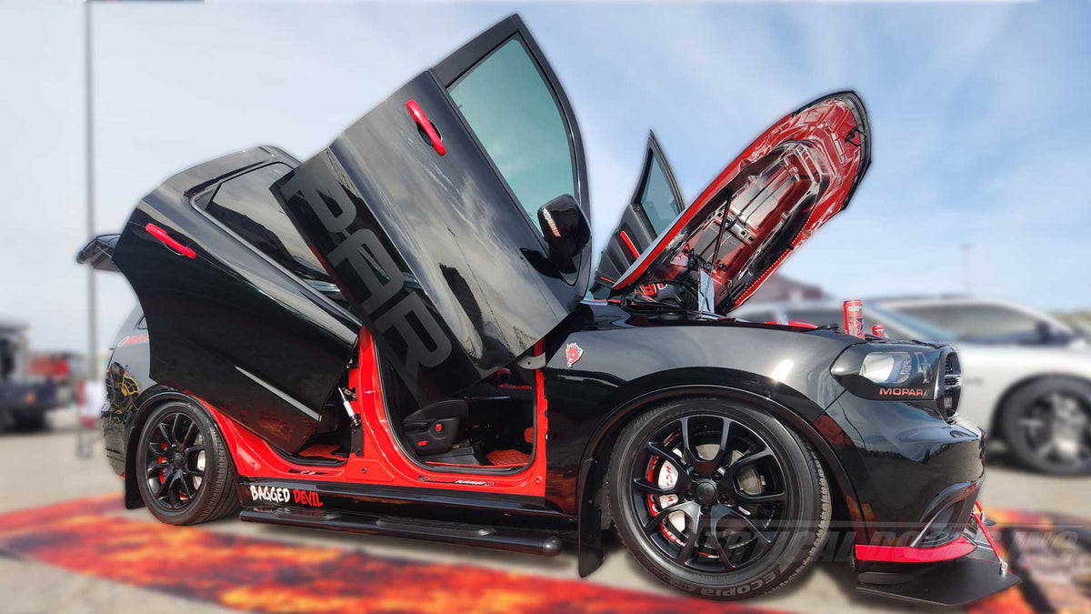 @devilish_durango Dodge Durango Turns Heads with Lambo Doors from Vert ...