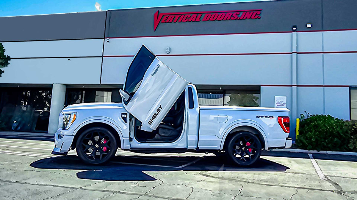 Our Newest Vertical Lambo Door Kit for the 2021-2024 Ford F-150 is her ...