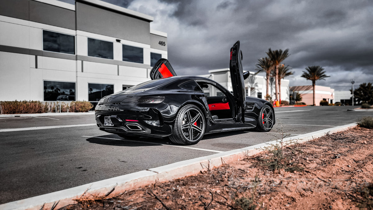 Mercedes AMG GT COUPE Door Conversion kit by Vertical Doors, Inc. AKA