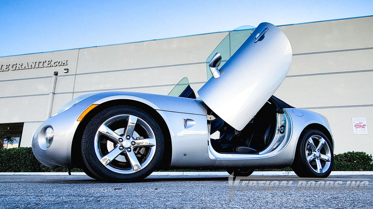 Pontiac Solstice from California featuring Vertical Lambo Doors Conver ...