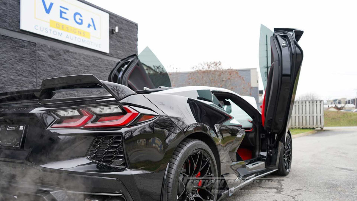 Vertical Door Installer | Vega Designs Custom Automotive | Nashville ...