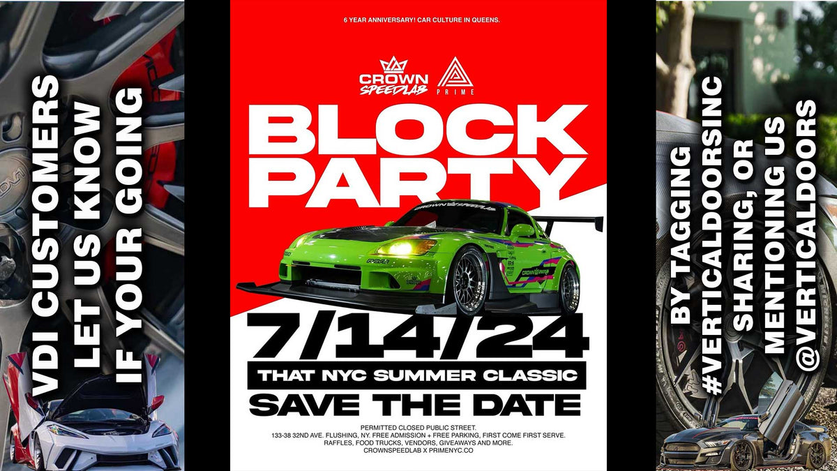 CAR SHOW | 7/14/24 | Flushing, NY | @crownspeedlab – Vertical Doors, Inc.