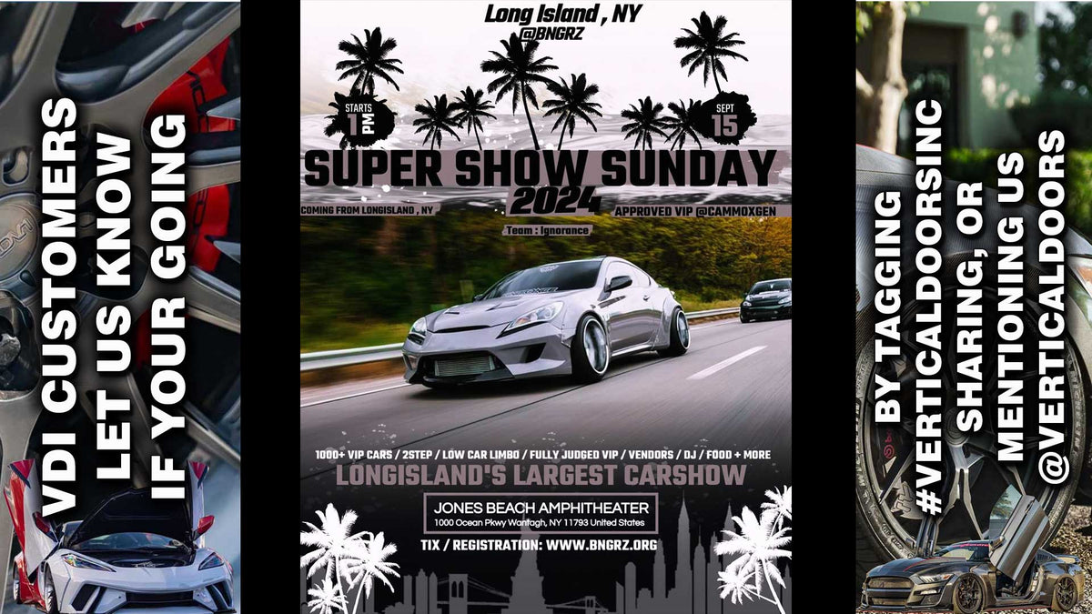 CAR SHOW | 9/15/24 | LONGISLAND, NY | @bngrz – Vertical Doors, Inc.