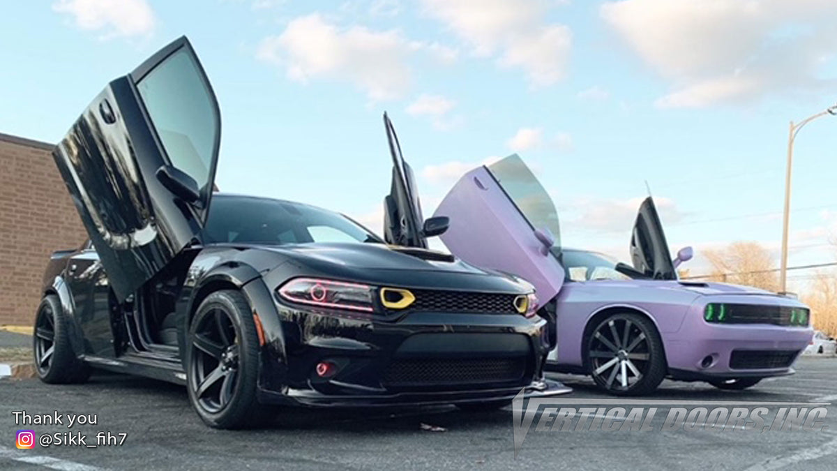 Check out Vee's @Sikk_fih7 Dodge Charger featuring Vertical Doors, Inc ...