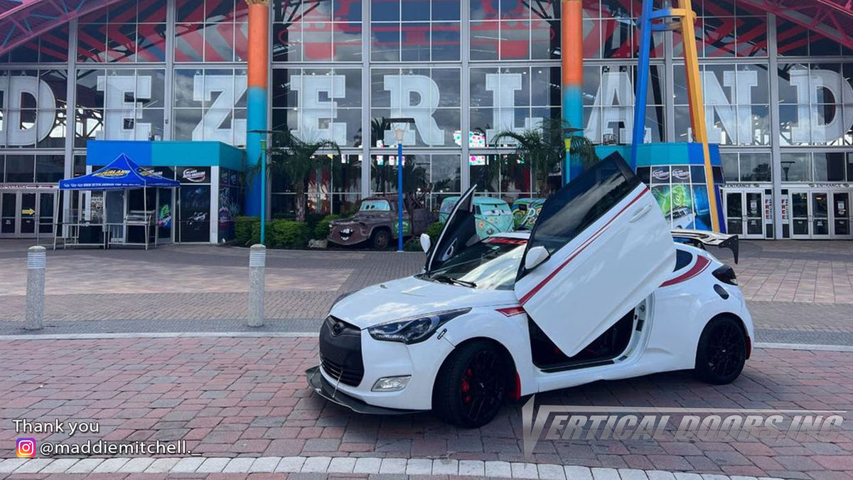 Vertical doors kit compatible Hyundai Veloster 2019-2023 – Vertical ...